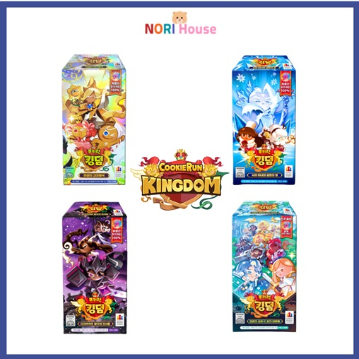 Cookie Run Kingdom Collection Card Vol1 Vol2 Vol3 Vol4 Combination pack ...