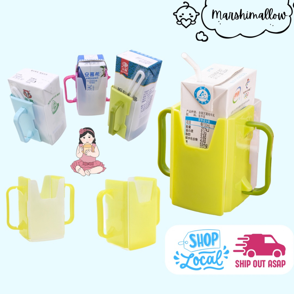 Packet Drink Holder Anti spill Juice Box Milk for Kids Toddler Children ...