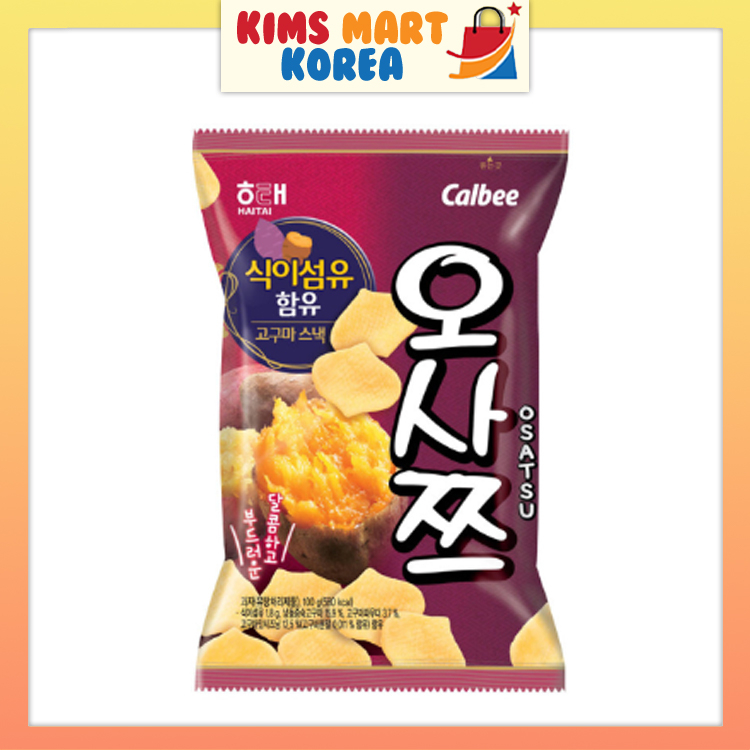 Haitai Osatsu Sweet Potato Snack Original Flavor Korean Food 100g ...