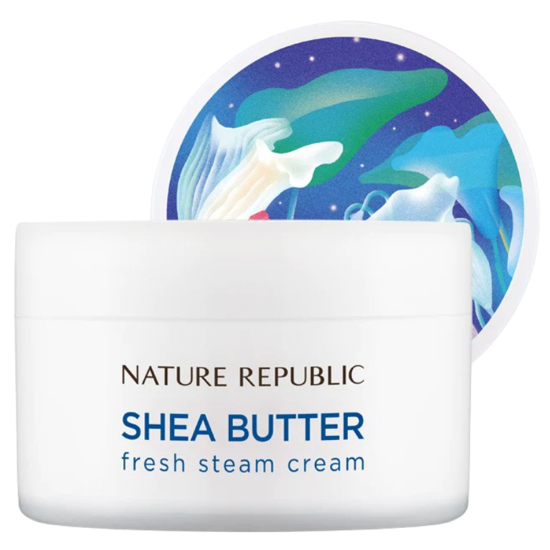 NATURE REPUBLIC Shea Butter Fresh Steam Cream 3.38 fl.oz / 100ml ...