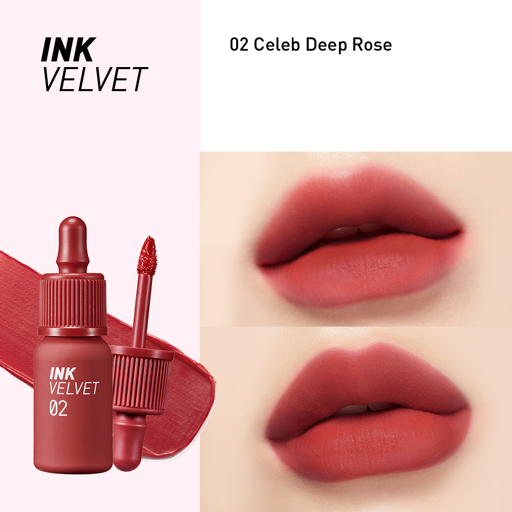 [Peripera] New Color Launched | Ink Velvet 4g, Matte Lip Tint | Long ...
