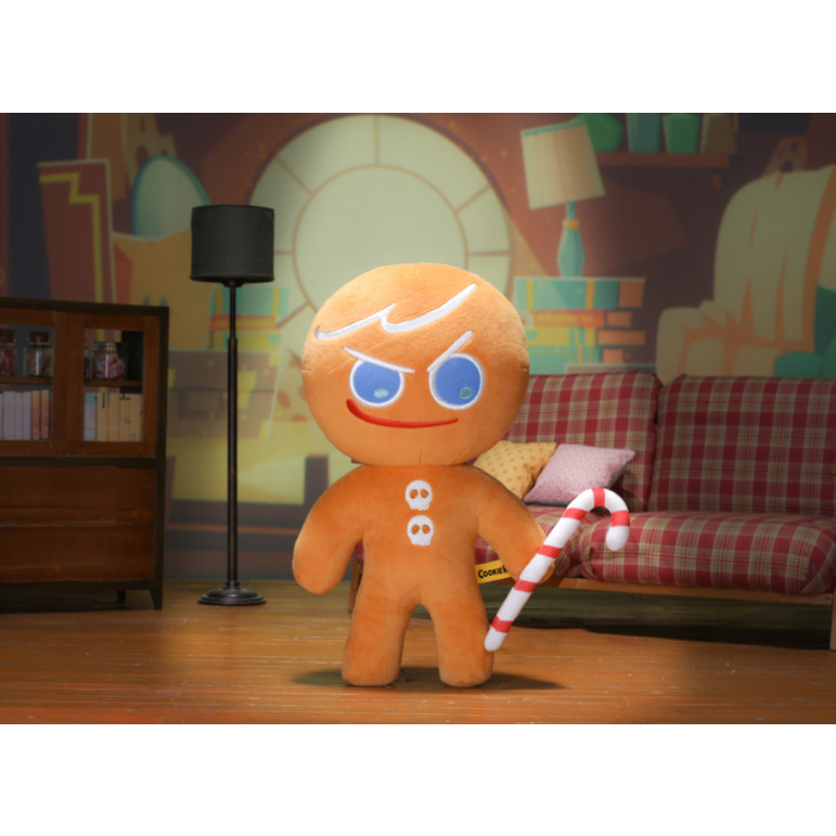 Cookie Run Kingdom Plush Doll 27cm (Ginger Brave Strawberry Cookie ...