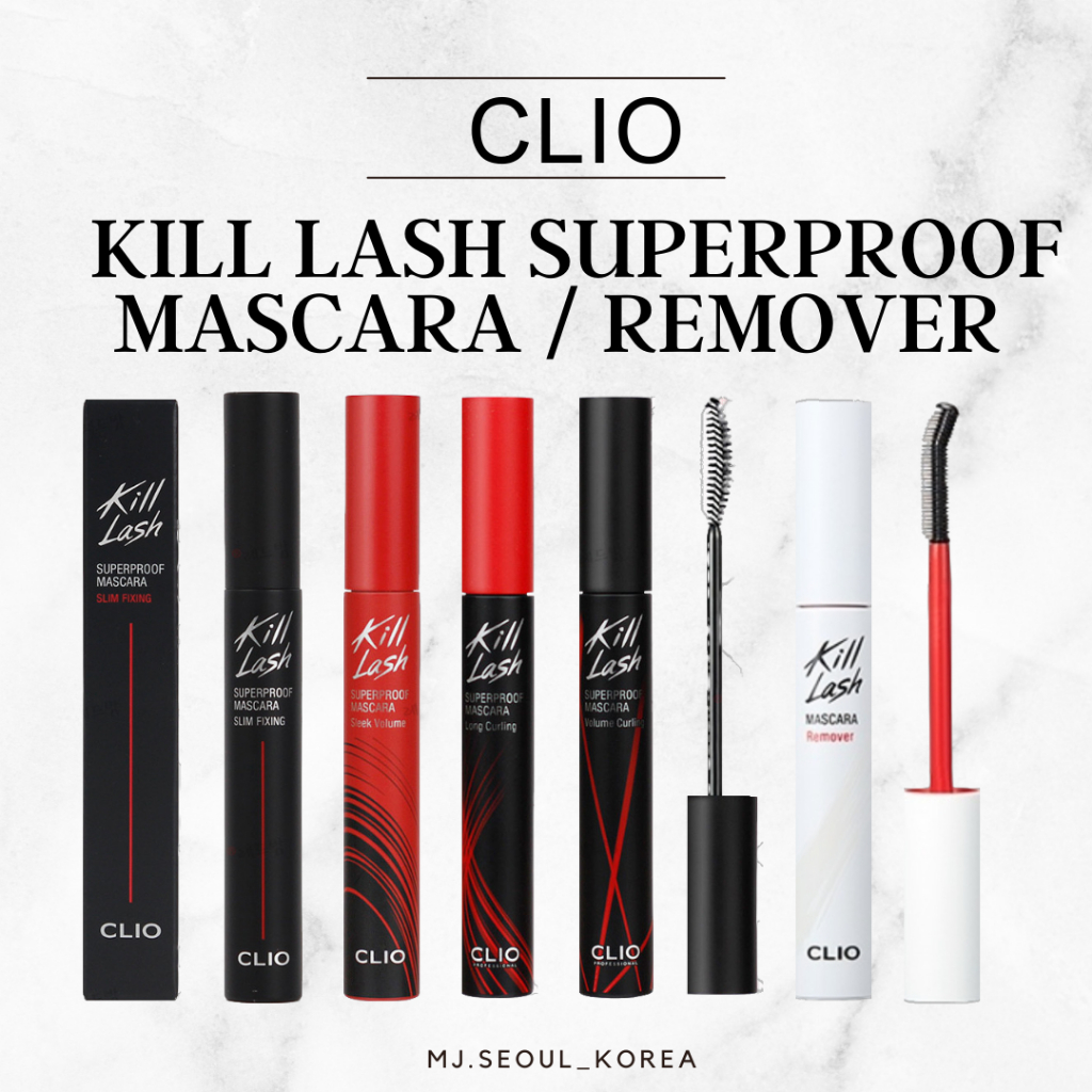 CLIO Kill Lash Waterproof mascara 7g/Remover | Shopee Philippines