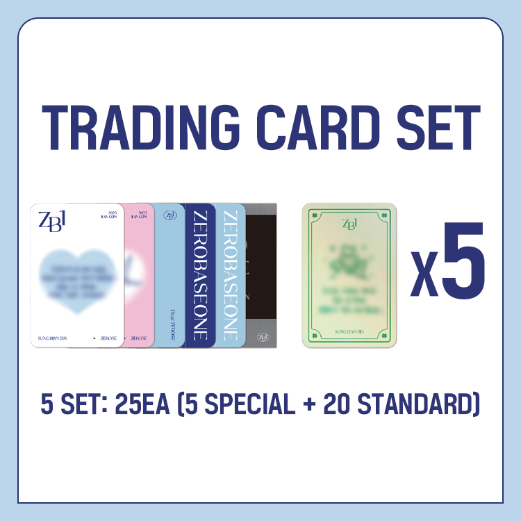 ZEROBASEONE (ZB1) FAN-CON Official MD Trading Card Set | Shopee Philippines