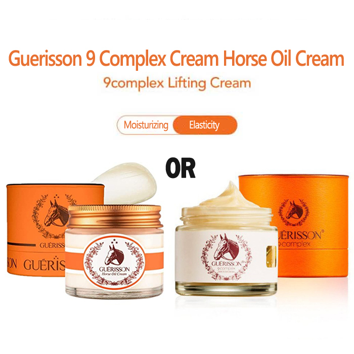 [Guerisson] 9 Complex Cream Horse Oil Cream 70g / New 3rd Generation ...