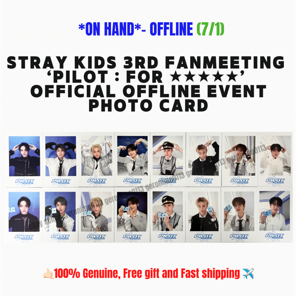 Stray Kids 5 STAR- 3RD FANMEETING ‘PILOT : FOR ’ OFFLINE EVENT PHOTO ...