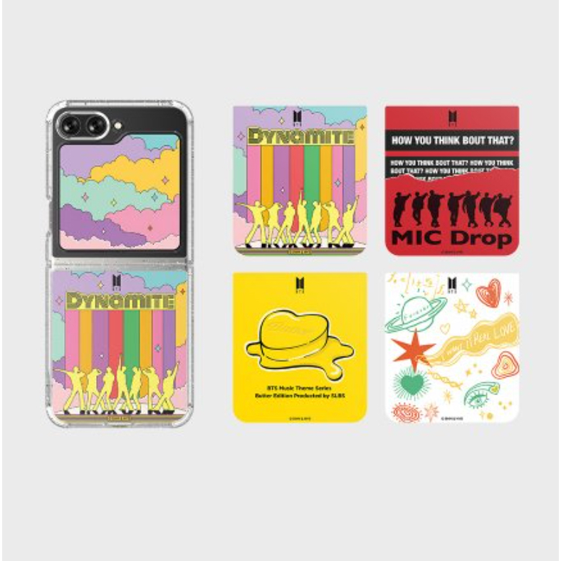 BTS Dynamite Suit Case Set for Galaxy Z Flip5 / collaboration flip 5 ...