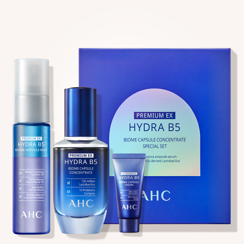 AHC Premium EX Hydra B5 Biome Capsule Concentrate Special Set(EXP.2024/09/27) | Shopee Philippines