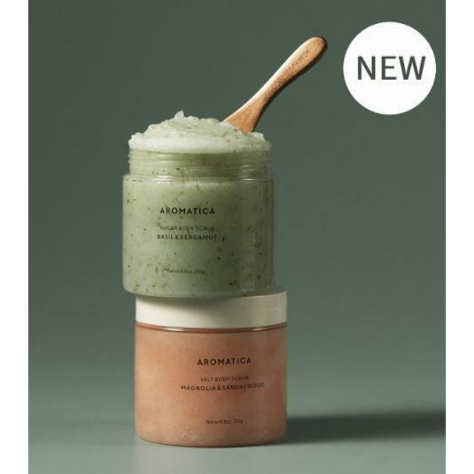 Aromatica Body Scrub 250g (+Wooden Spatcher Presented) | Shopee Philippines