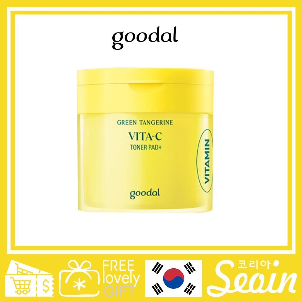GOODAL Green Tangerine Vita C Toner Pad Plus - Seoin | Shopee Philippines