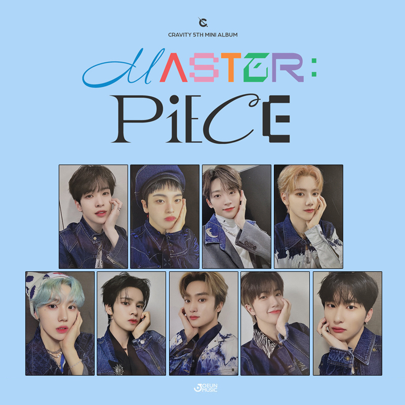 CRAVITY 5th Mini Album - MASTER:PIECE [JOEUN MUSIC PHOTOCARD] | Shopee ...