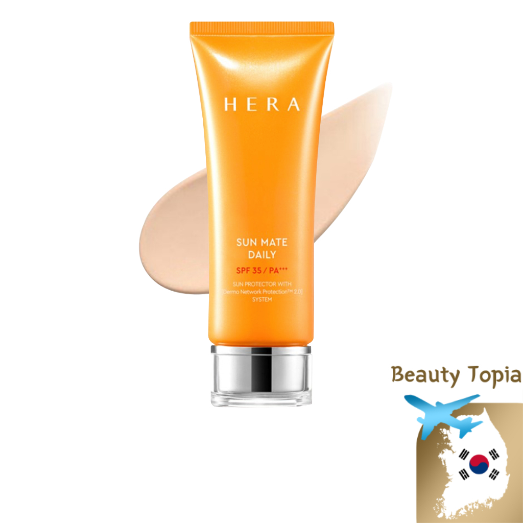 HERA Sun Mate Daily Sunscreen SPF35 PA+++ 70ml sunblock | Shopee ...