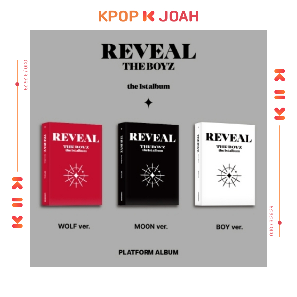 THE BOYZ [REVEAL] 1st Album (Platform Ver.) | Shopee Philippines