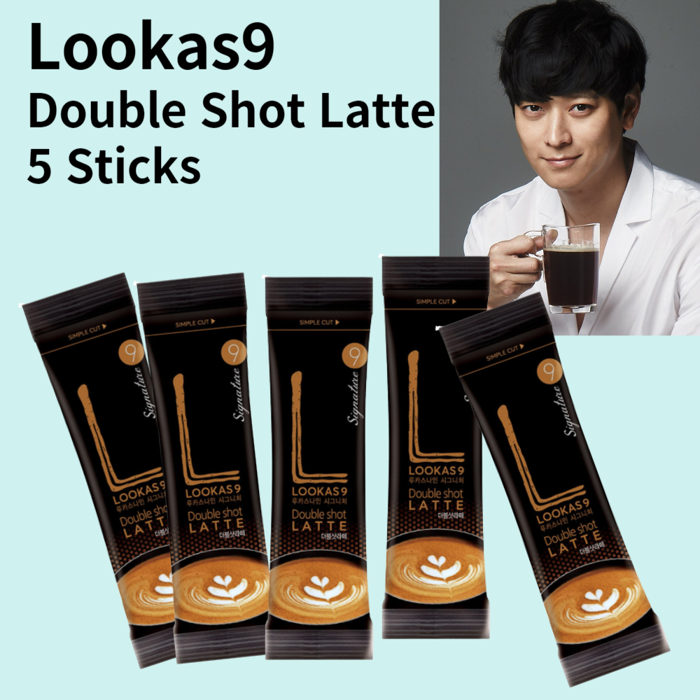 Namyang Lookas9 Double Shot Latte 5 sticks Korea Instant coffee Mix ...
