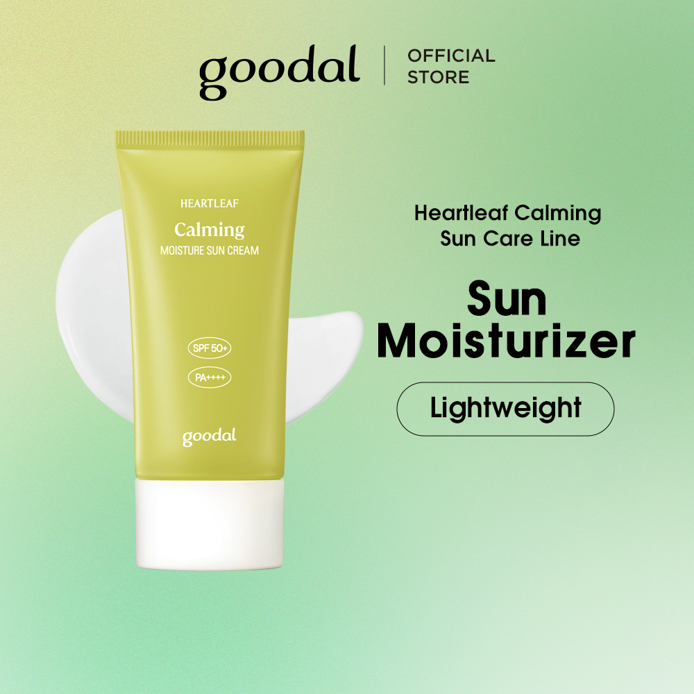 Goodal Heartleaf (Houttuynia Cordata) Calming Moisture Sun Cream Spf 50 ...