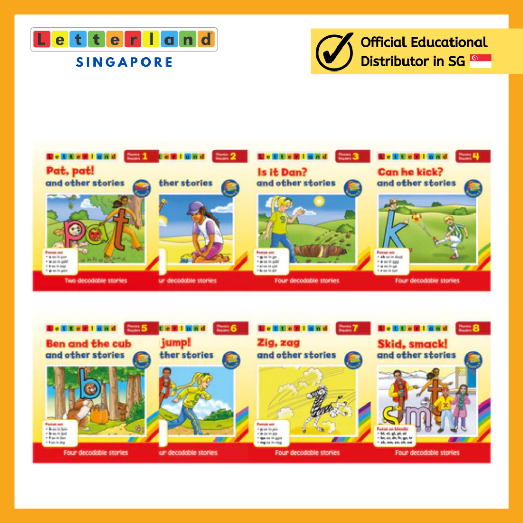 Letterland Phonics Readers - Red Series | Shopee Philippines
