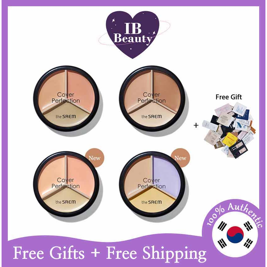 [the SAEM] Cover Perfection Triple Pot Concealer | Shopee Philippines