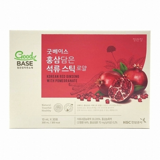[Cheong Kwan Jang] Good Base Korean Red Ginseng with Pomegranate 10ml X ...