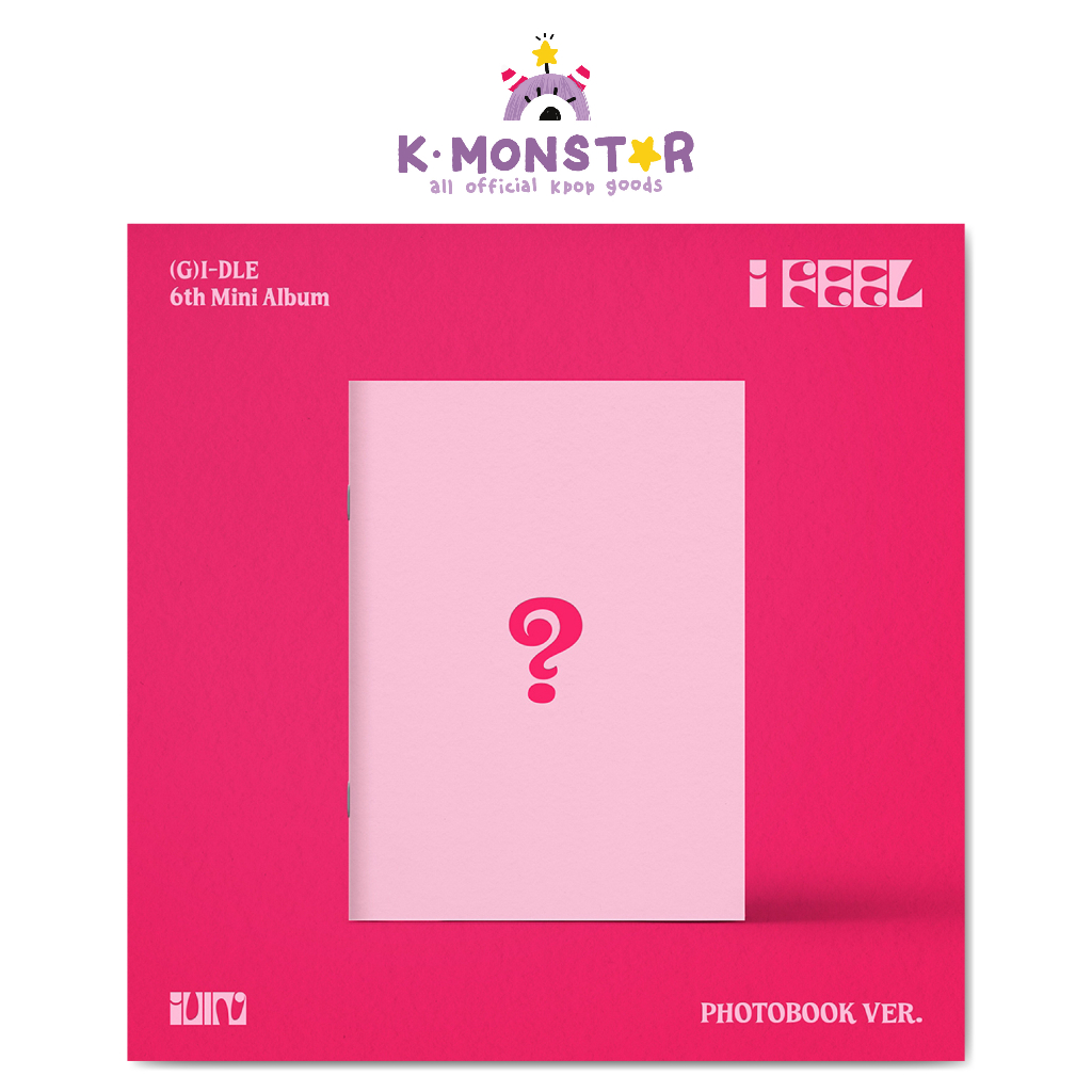 (G)I-DLE - I FEEL 6TH MINI ALBUM PHOTOBOOK VER. | Shopee Philippines