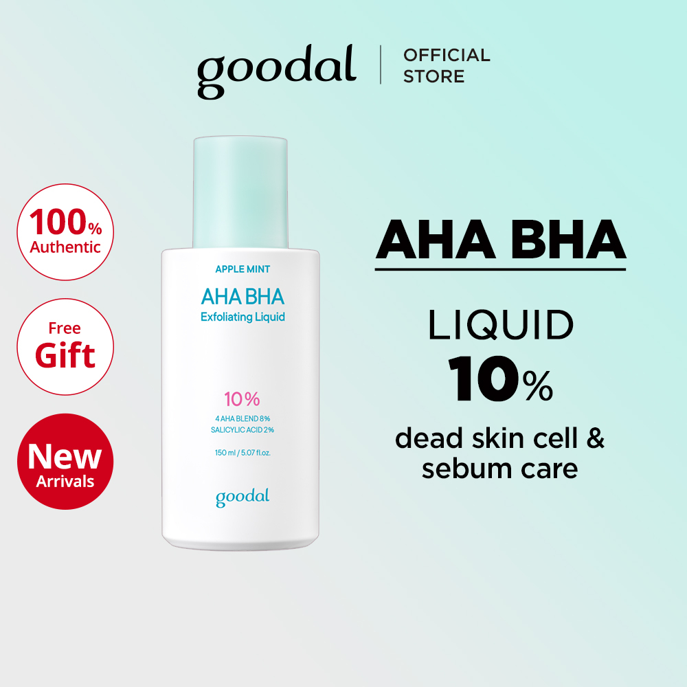 Goodal Apple Mint AHA BHA 10% Exfoliating Liquid 150ml | Shopee Philippines