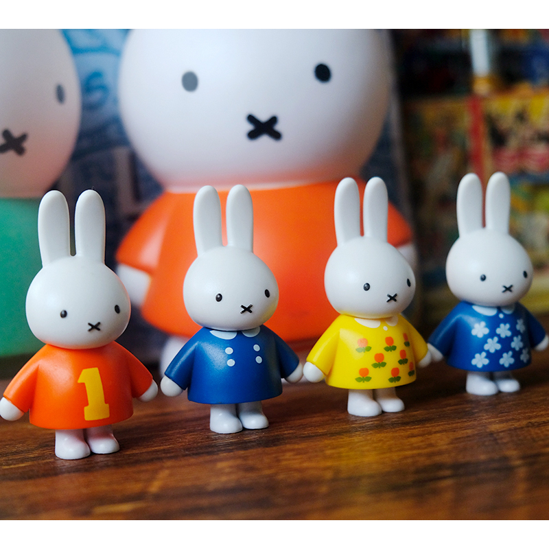 Miffy Cute Design Figurines / Cake Toppers (4 Pcs a Set) | Shopee ...