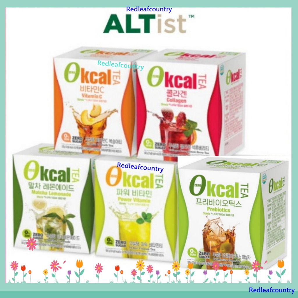 Zero-Sugar Zero-Calorie Tea (10g*10T) 5 Flavors / Sugar-Free Diet Tea ...