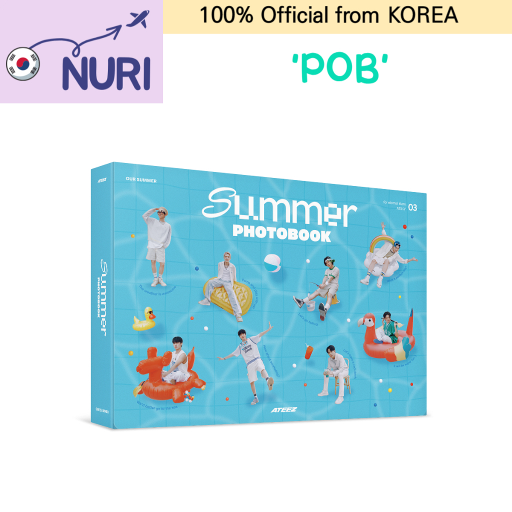 (POB) ATEEZ - 2023 SUMMER PHOTO BOOK | Shopee Philippines