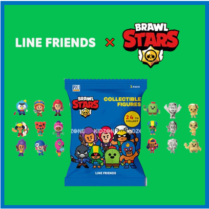 Line Friends Brawl Stars Random Figure 1P | Shopee Philippines