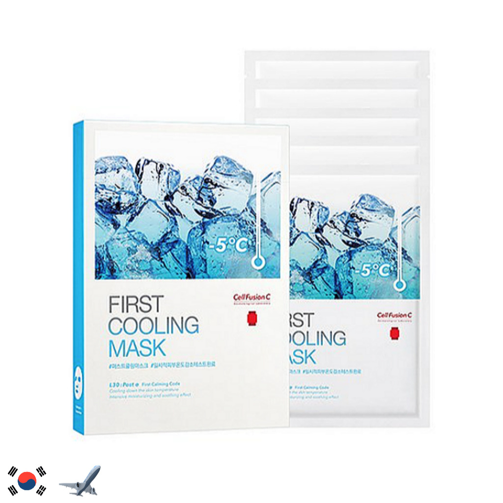 Cell Fusion C Post a First Cooling Mask For dry & Sensitive skin (5ea ...