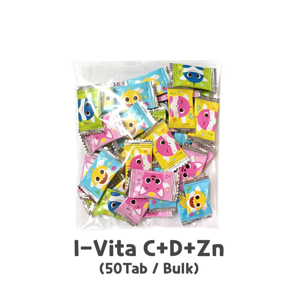 [Pinkfong] Pink fong Baby Shark Korea Vitamin Candy 50 tabs / Kids ...