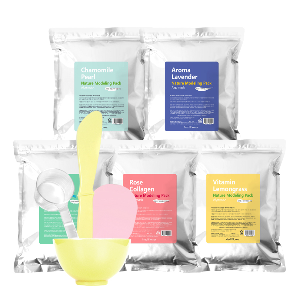 [Mediflower] Premium Nature Korean Facial Modeling Mask Pack (Powder) 5 ...