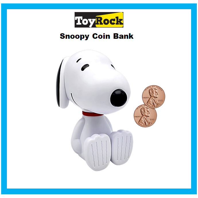[ToyRock] Snoopy Coin Bank Money Box | Shopee Philippines