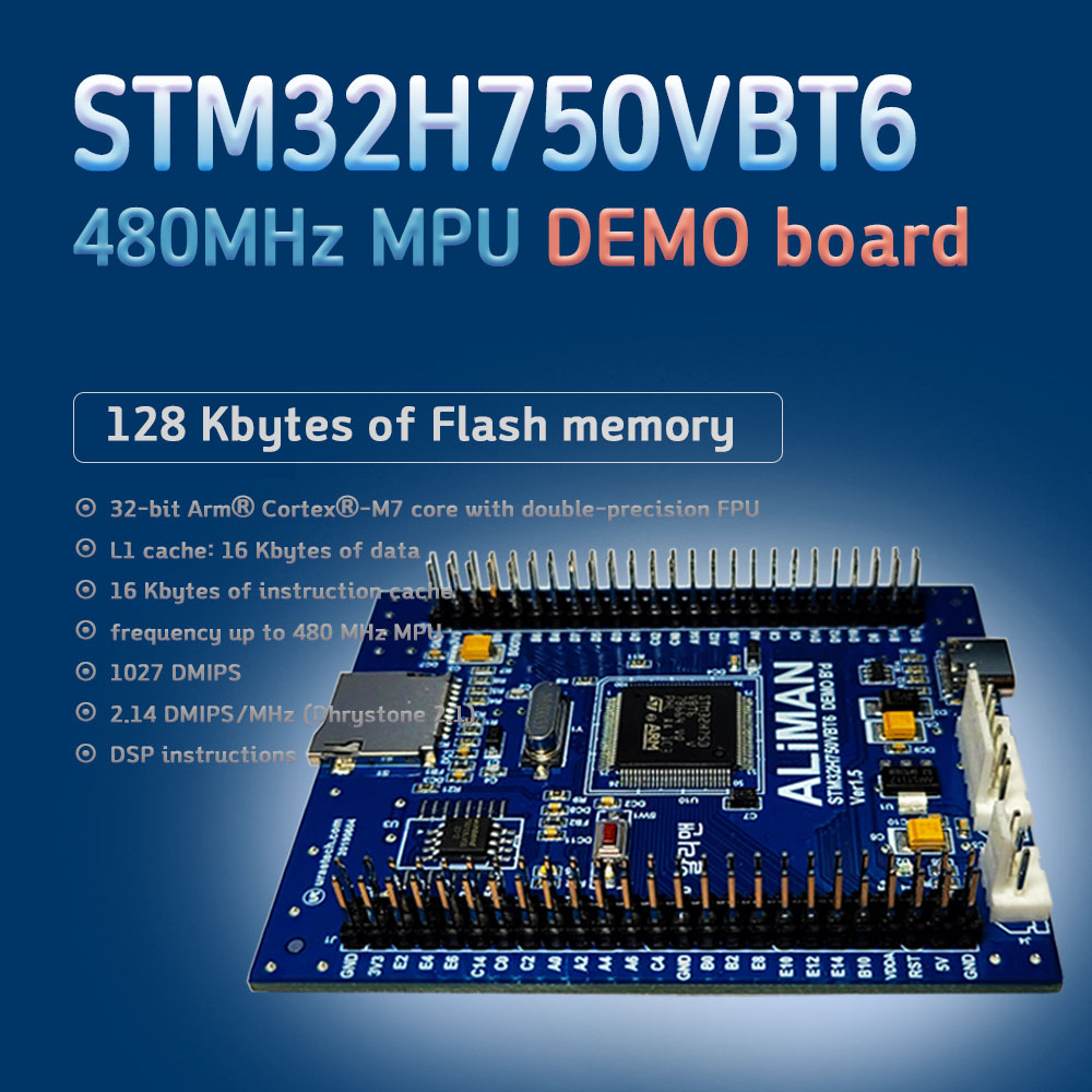 Stm32h750vb Demo Board And Stm32cubeide Example Source Provided Evaluation Development Embedded 