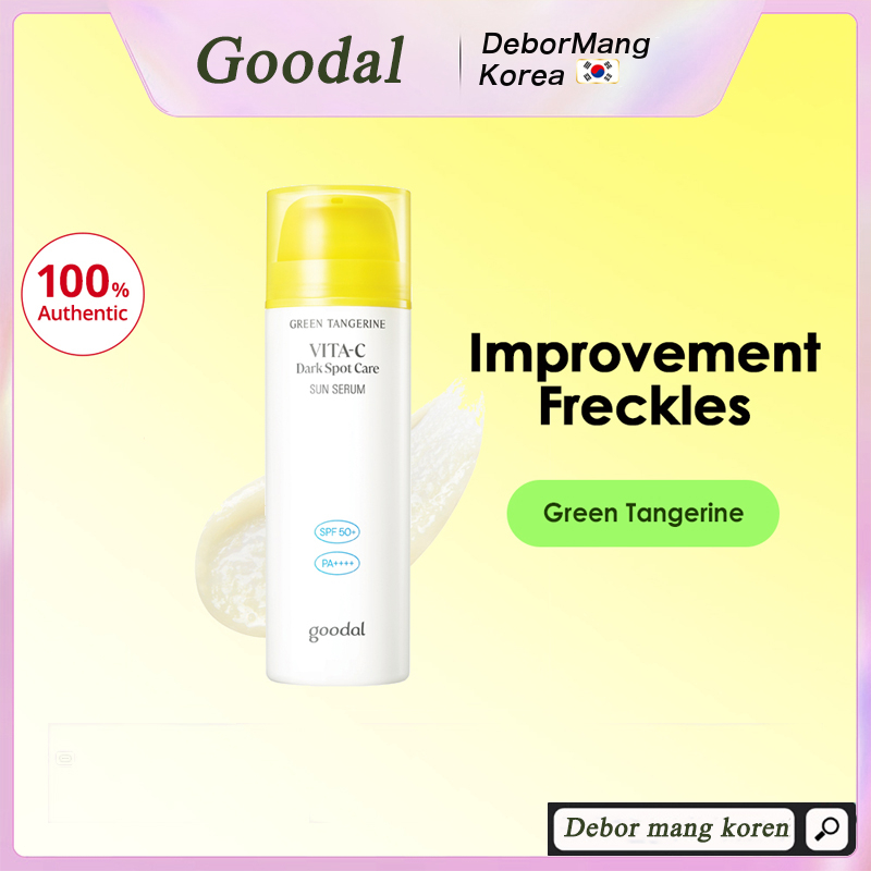 Goodal Green Tangerine Vita C Dark Spot Care Sun Serum 50ml | Shopee ...
