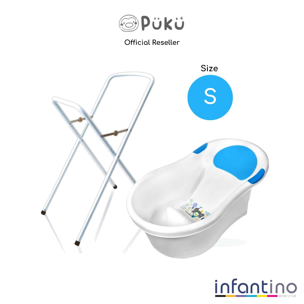 Infantino | Puku Baby Bath Tub (S) | Shopee Philippines