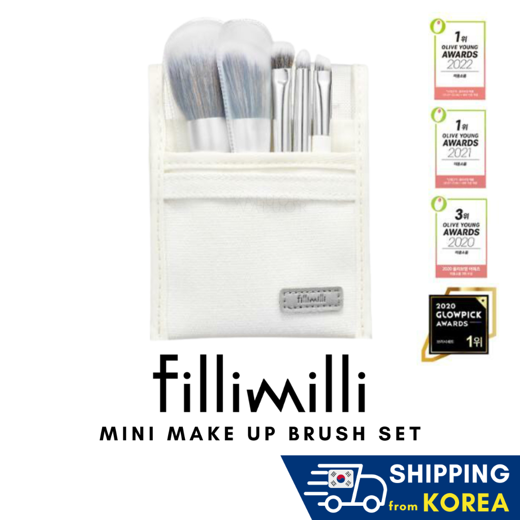 [Fillimilli] Mini Make Up Brush Set (5P) | Shopee Philippines