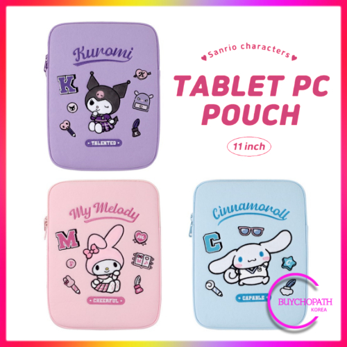 [Sanrio] Tablet Pouch 11-inch 3 types / Kuromi, My Melody, Cinnamoroll ...
