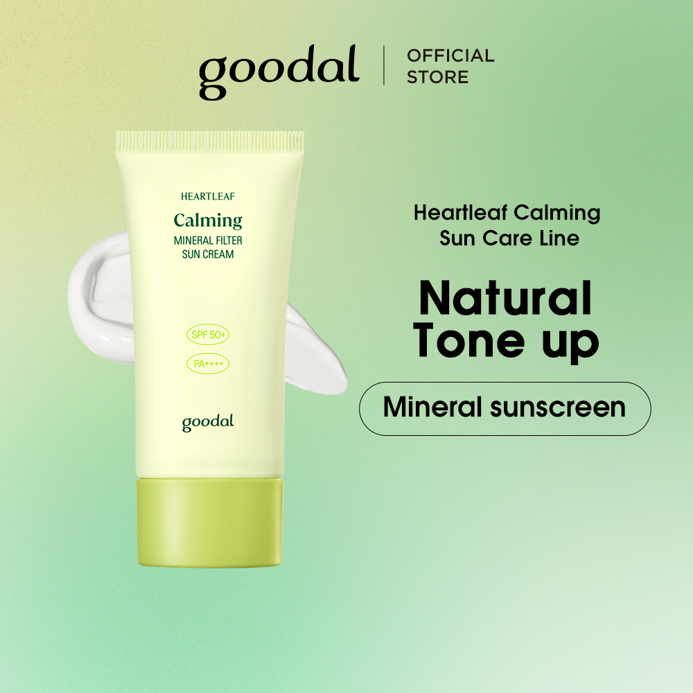 Goodal Heartleaf Calming Mineral Filter Sun Cream 50ml | Shopee Philippines