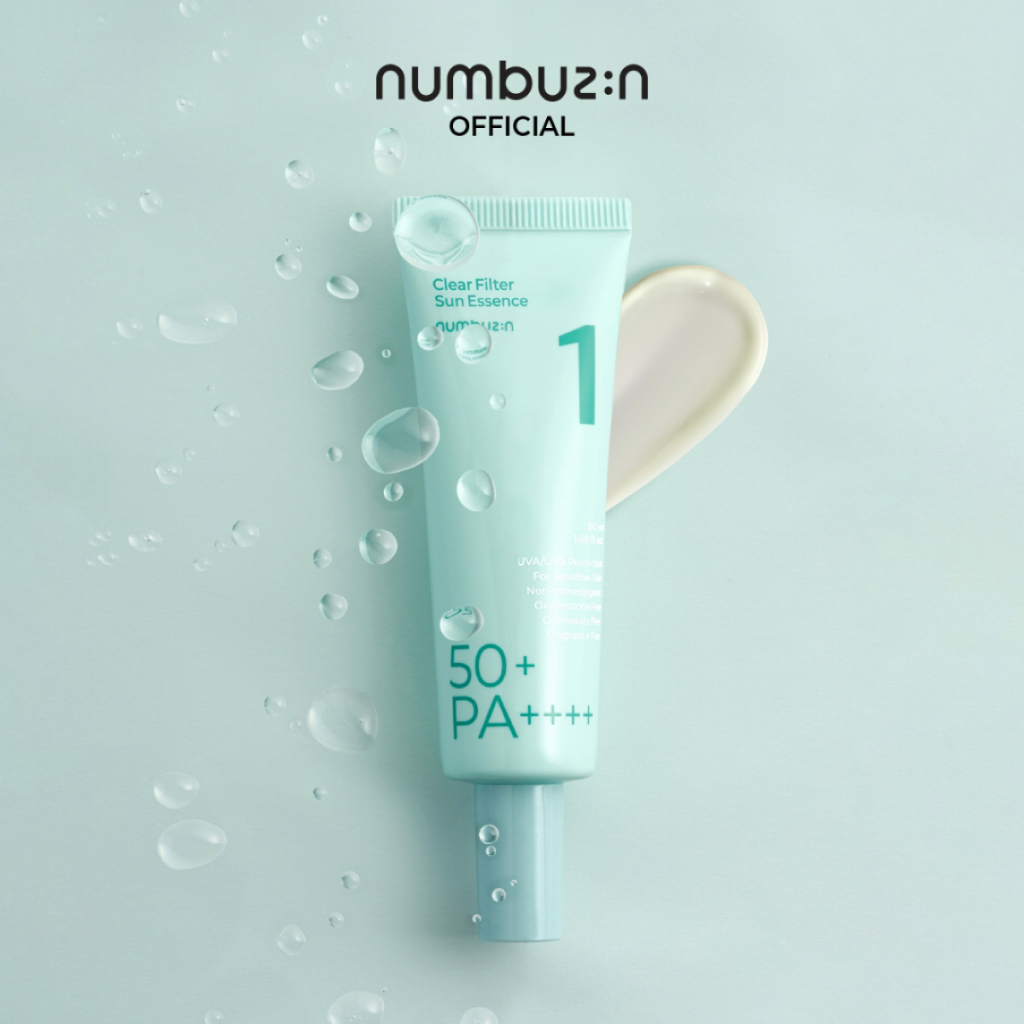 numbuzin No.1 Clear Filter Sun Essence SPF50+ PA++++ 50ml | Shopee ...