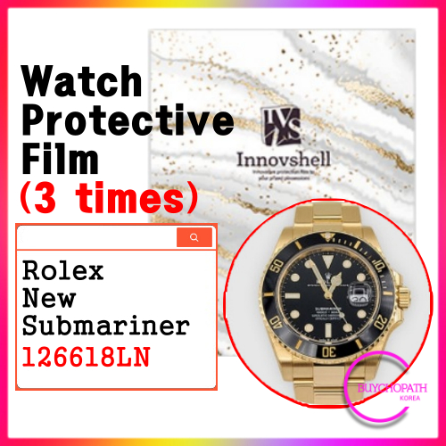 kr_Protection Films for Rolex New Submariner 126618LN (3 times ...