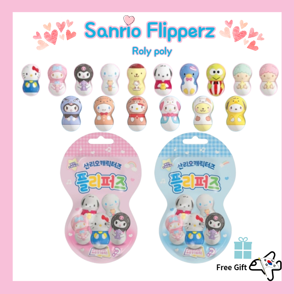 Sanrio Characters Flipperz/ Roly poly /16 types random /Hello Kitty. My ...