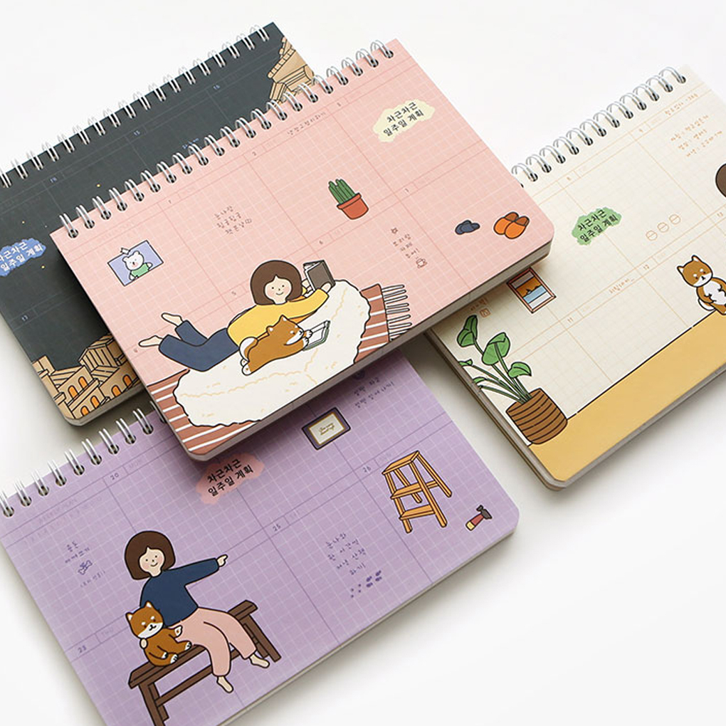 PINKFOOT Bori Perpetual Weekly Planner _ Office School Stationery ...