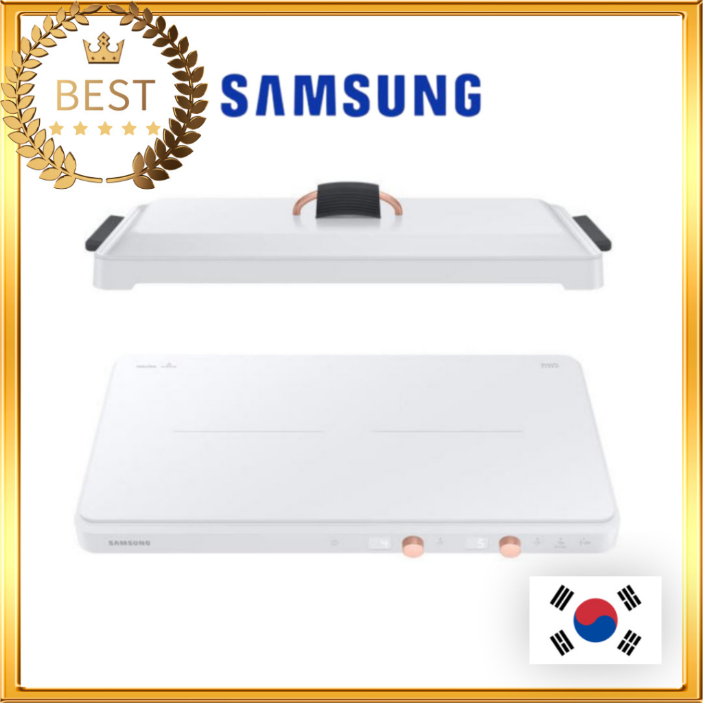 [SAMSUNG] The Plate Two Way Induction With Grillpan Set│2 Way 2 Outlets ...