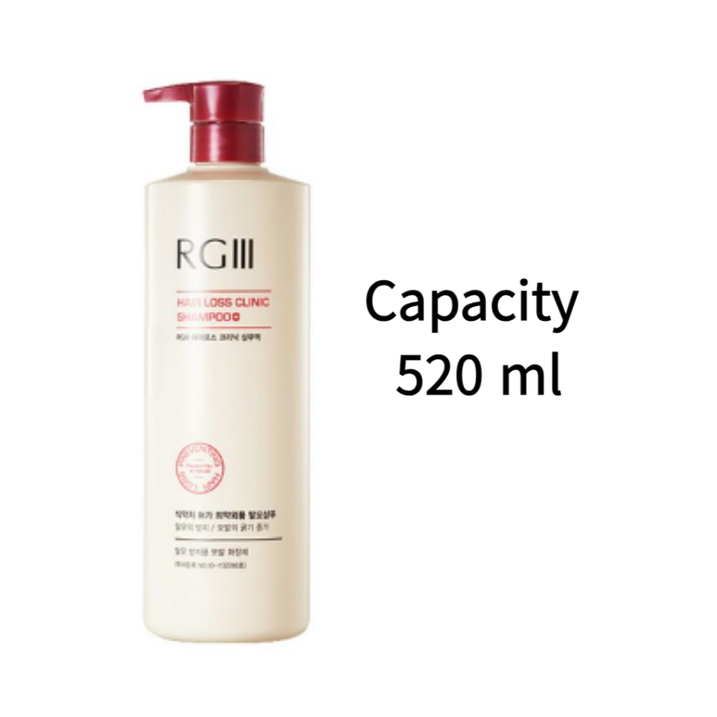 [SOMANG] RGIII HAIR LOSS CLINIC SHAMPOO 520ml korean | Shopee Philippines
