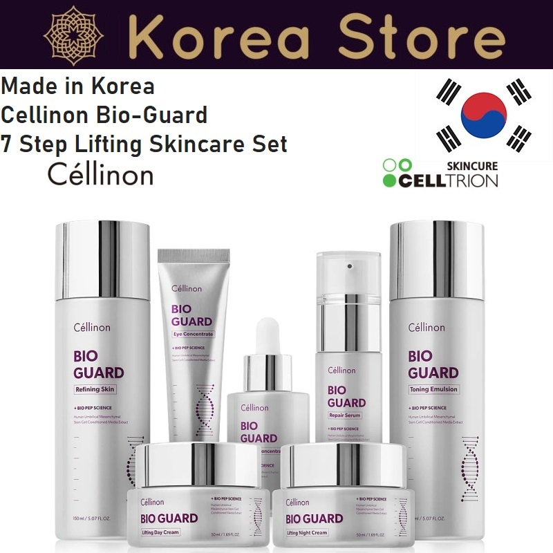 Made in Korea Cellinon Bio-Guard 7 Step Lifting Skincare Set | Shopee ...