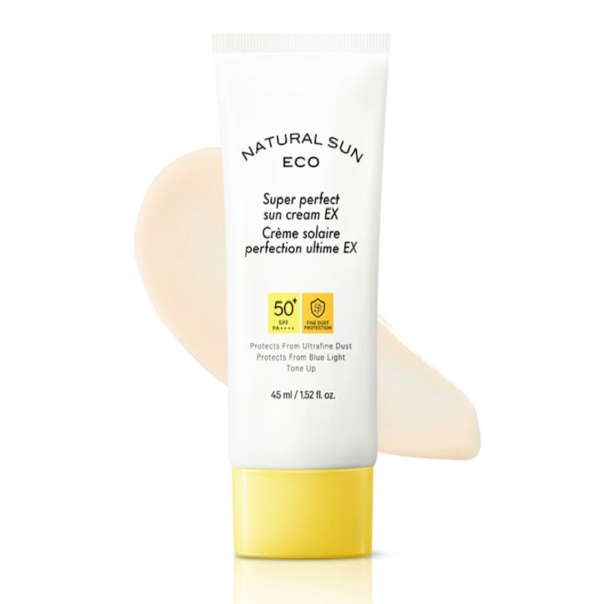 The Face Shop Natural Sun Eco Super Perfect Sun Cream EX 45ml SPF50 ...