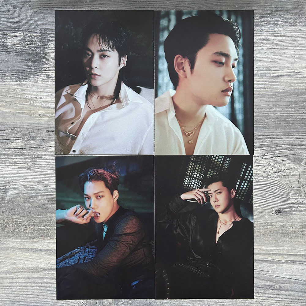 EXO 7th Album Exist Photobook E Ver. Postcard Authentic | Shopee Philippines