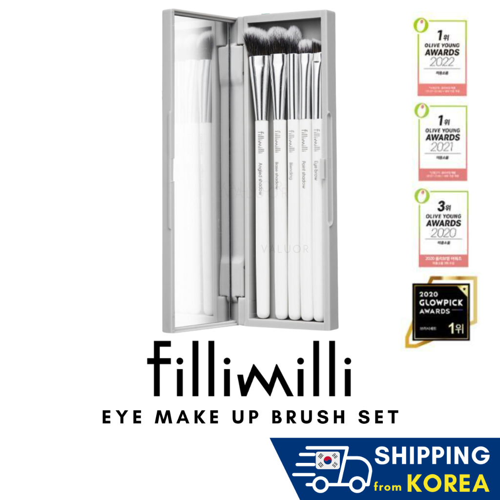 [Fillimilli] Eye Make Up Brush Set (5P) | Shopee Philippines