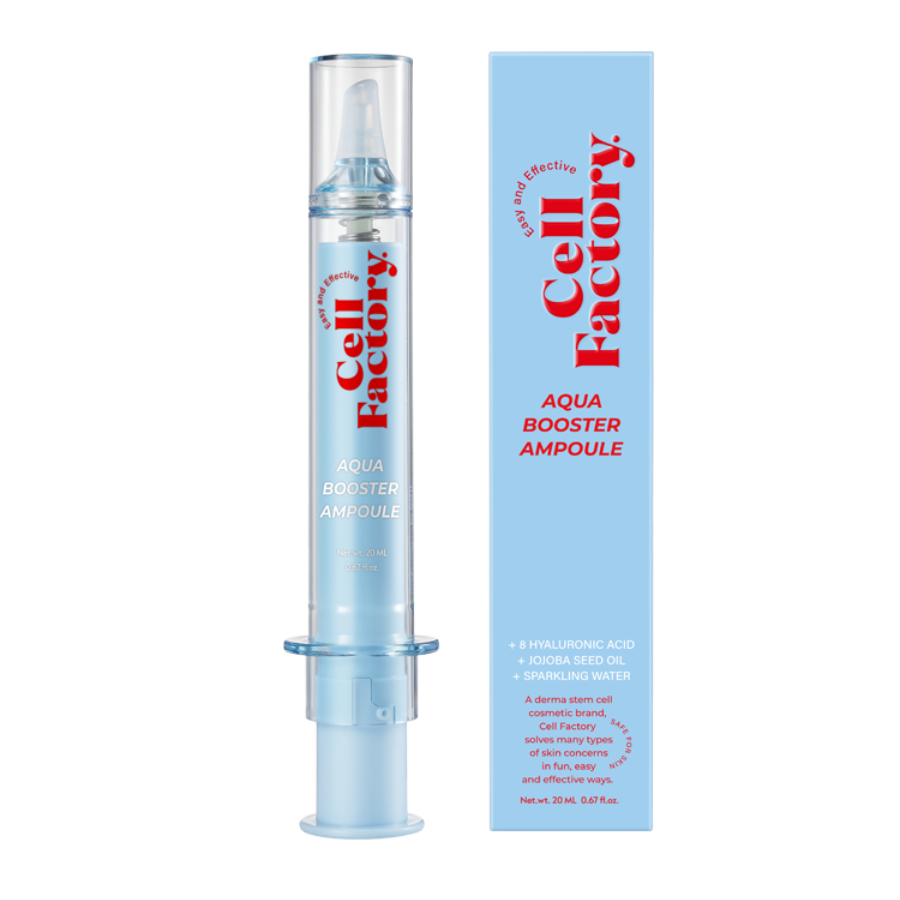 [GD11] CELL FACTORY Aqua Booster Ampoule 20ml / Peptides 30,100ppm ...