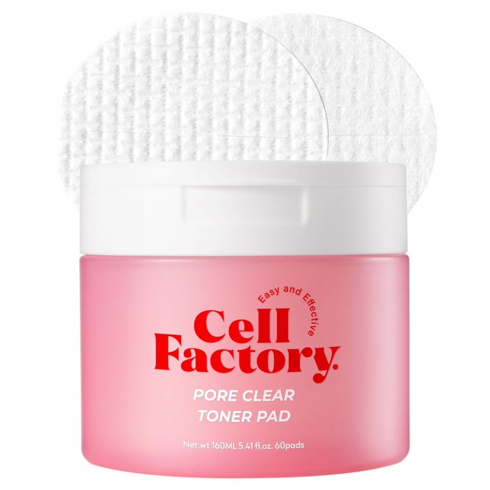 [GD11] Cell Factory Pore Clear Toner Pad / Vegan, Skin Safety Tested ...
